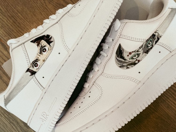 Anime Eyes Af1's (af1's + Design) - Etsy