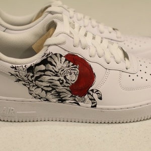 Custom South Korea/ Tiger Af1's (af1's + Design) - Etsy