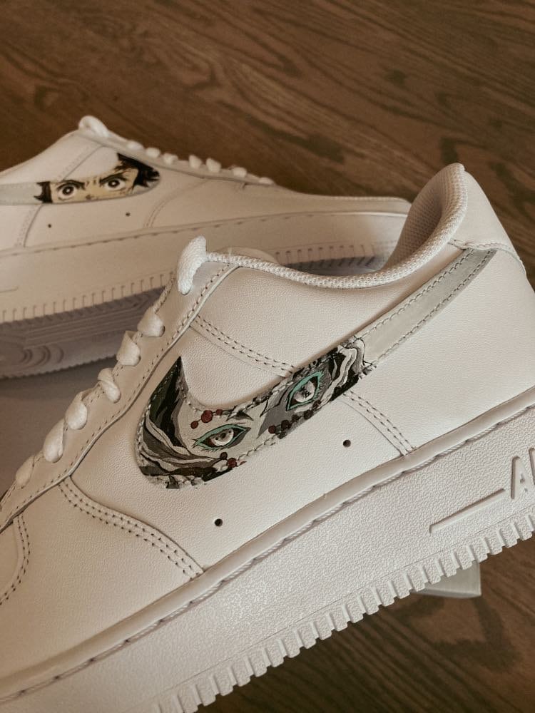Anime Eyes Af1's (af1's + Design) - Etsy