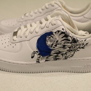 Custom South Korea/ Tiger Af1's (af1's + Design) - Etsy