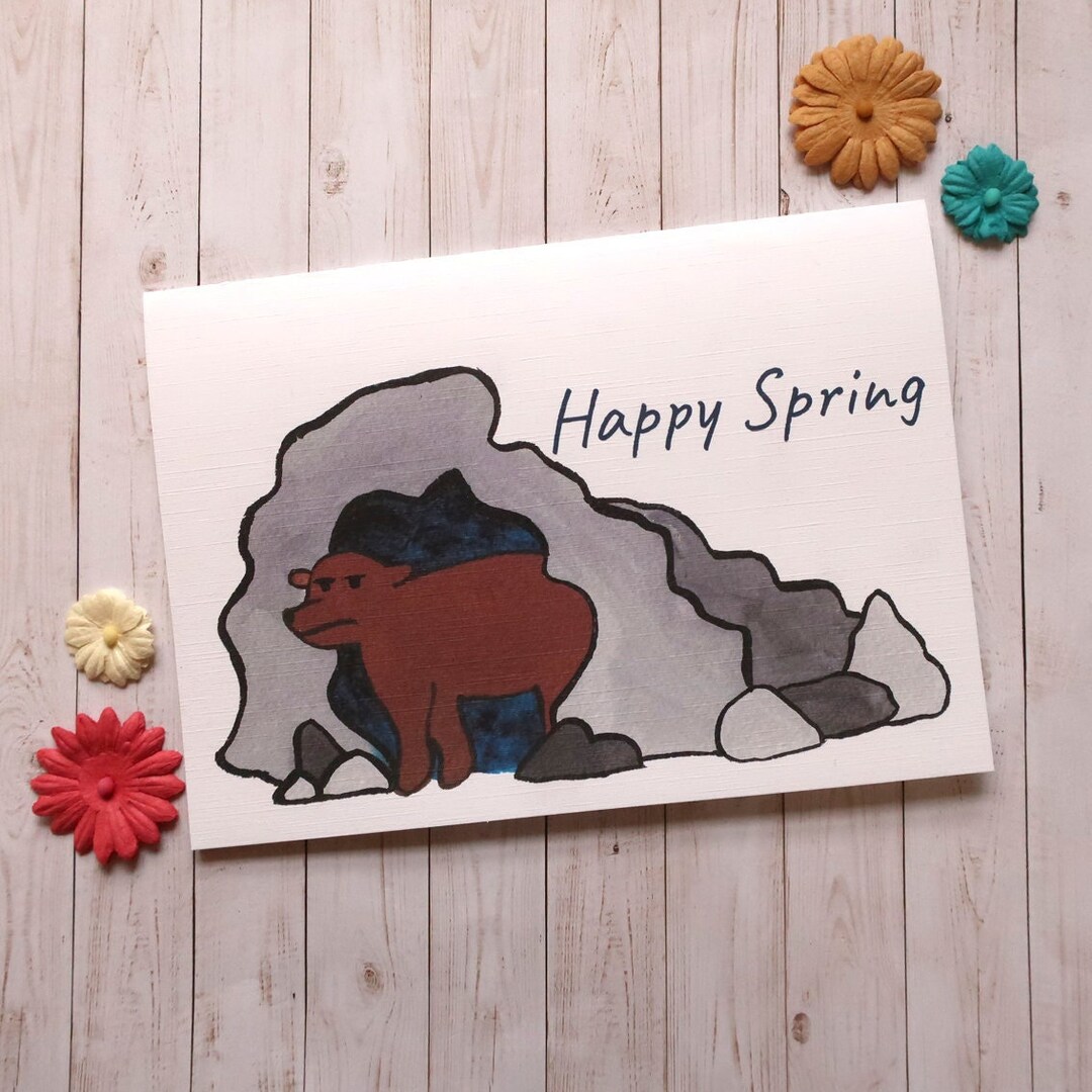 Mental Health Card Happy Spring Seasonal Affective Disorder - Etsy
