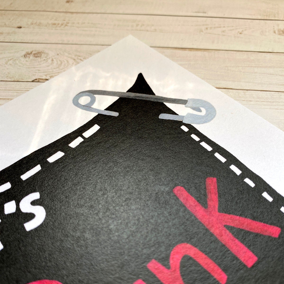 Hope Punk Print | It's Punk to Hope | Leftist | Gouache - Etsy UK