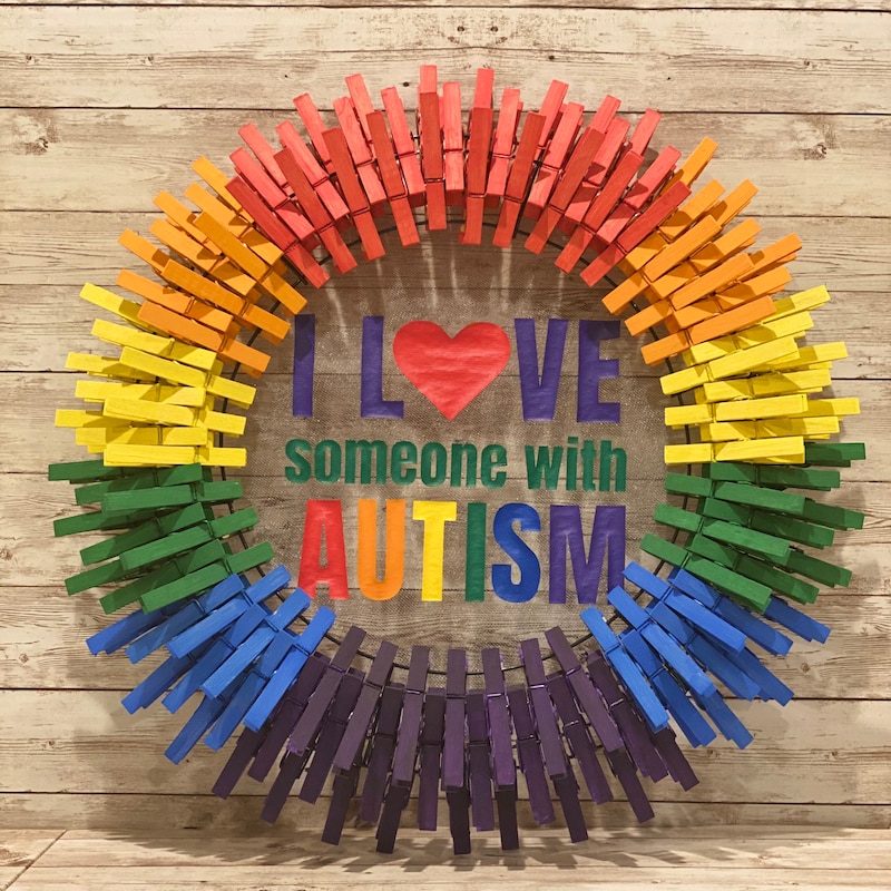 Autism Awareness Door Decor - Etsy