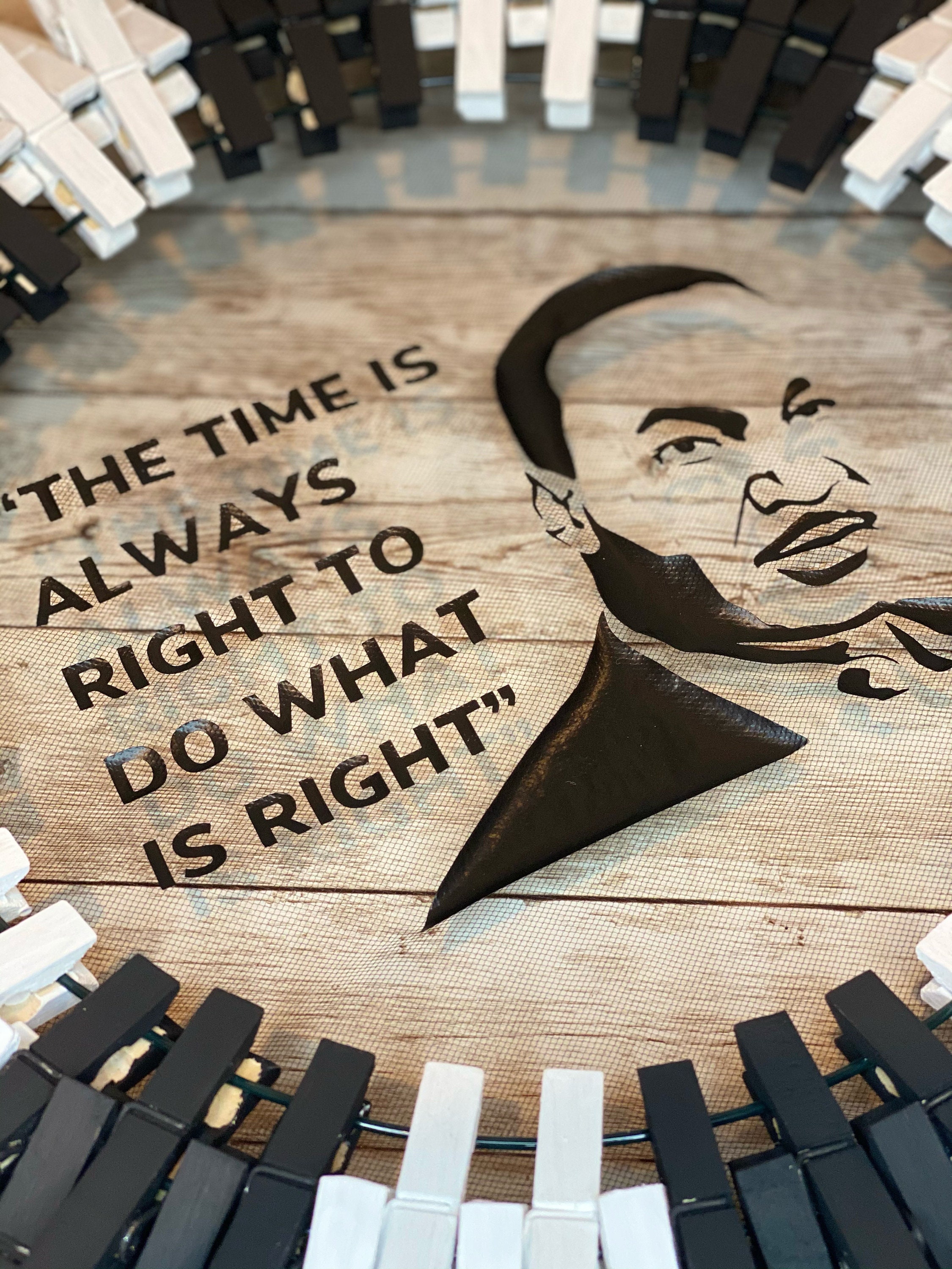 The Time is Always Right / MLK Day / Martin Luther King Jr / - Etsy