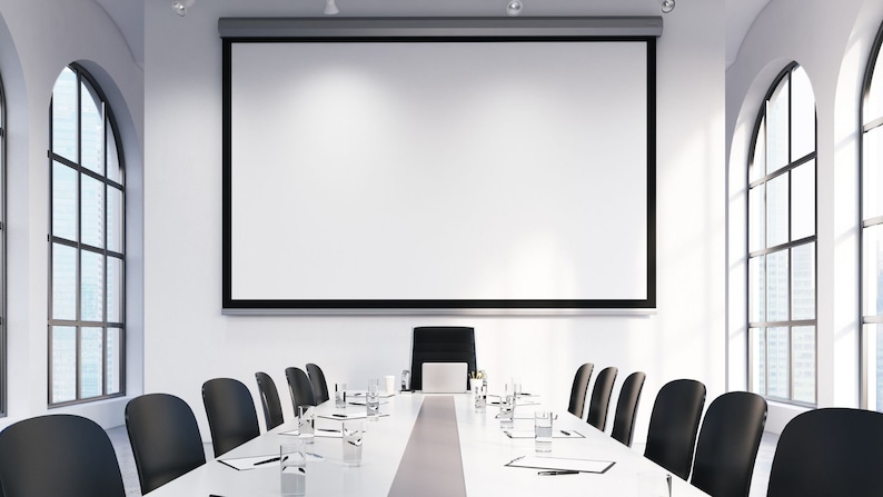 Zoom Background Virtual Meeting Backdrops Modern Office Home Office ...