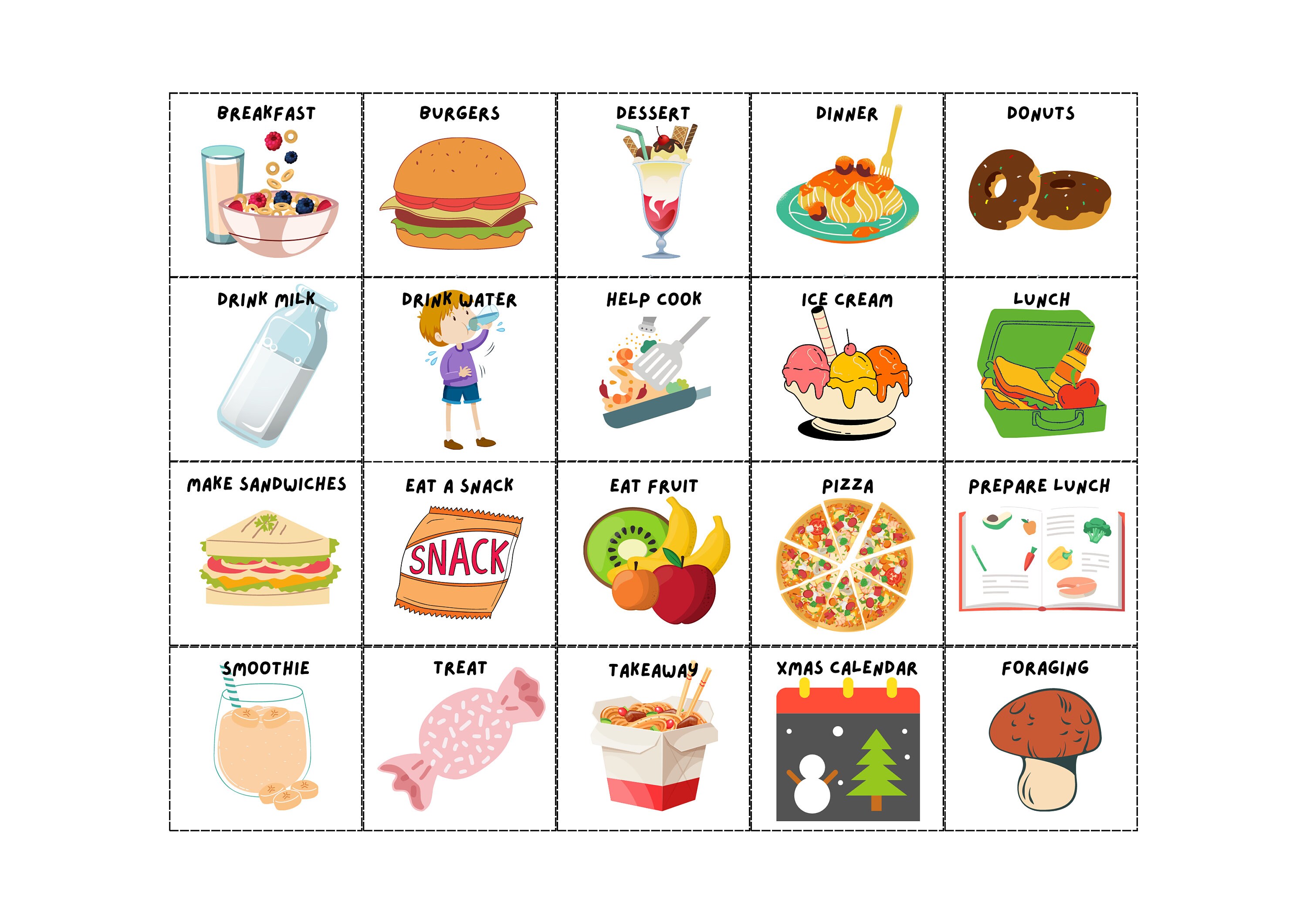 332 Daily Kids Routine Cards I Visual Schedule Cards | Toddler ...