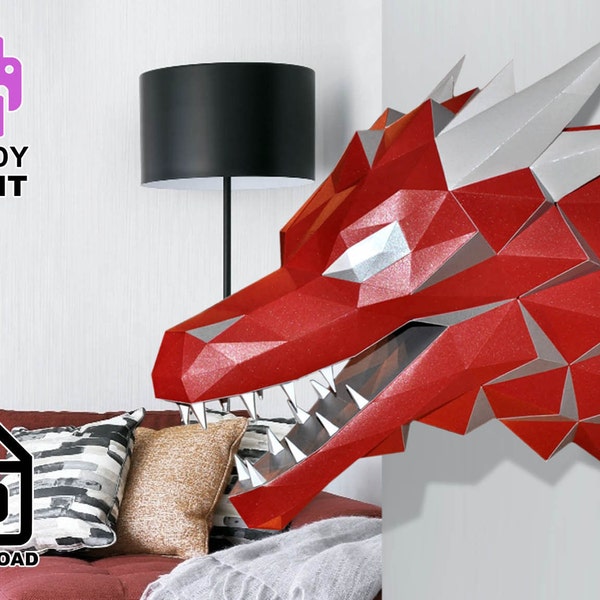 Dragon Wall Mount - Etsy