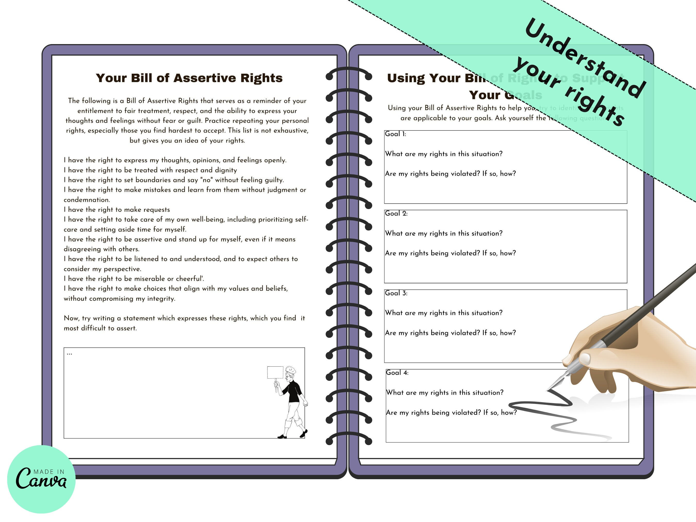 Assertiveness Workbook for Building Confidence and Effective ...
