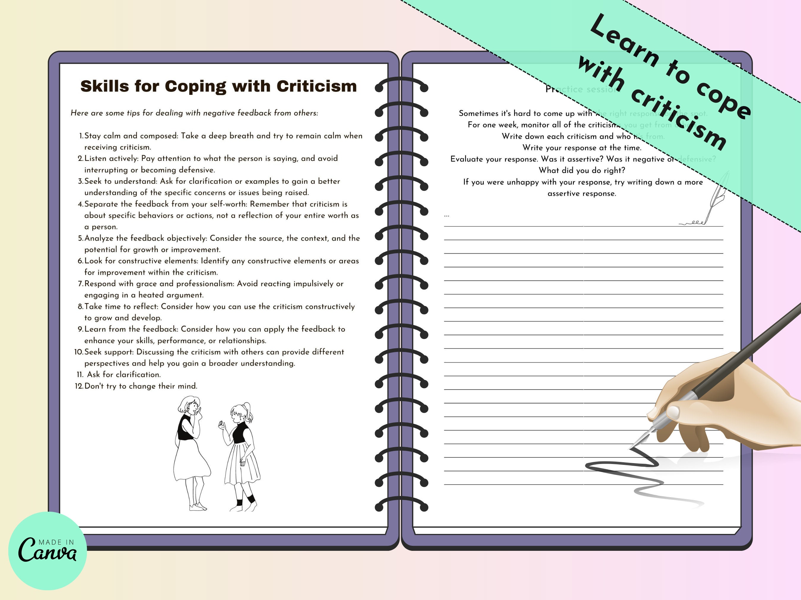 Assertiveness Workbook for Building Confidence and Effective ...