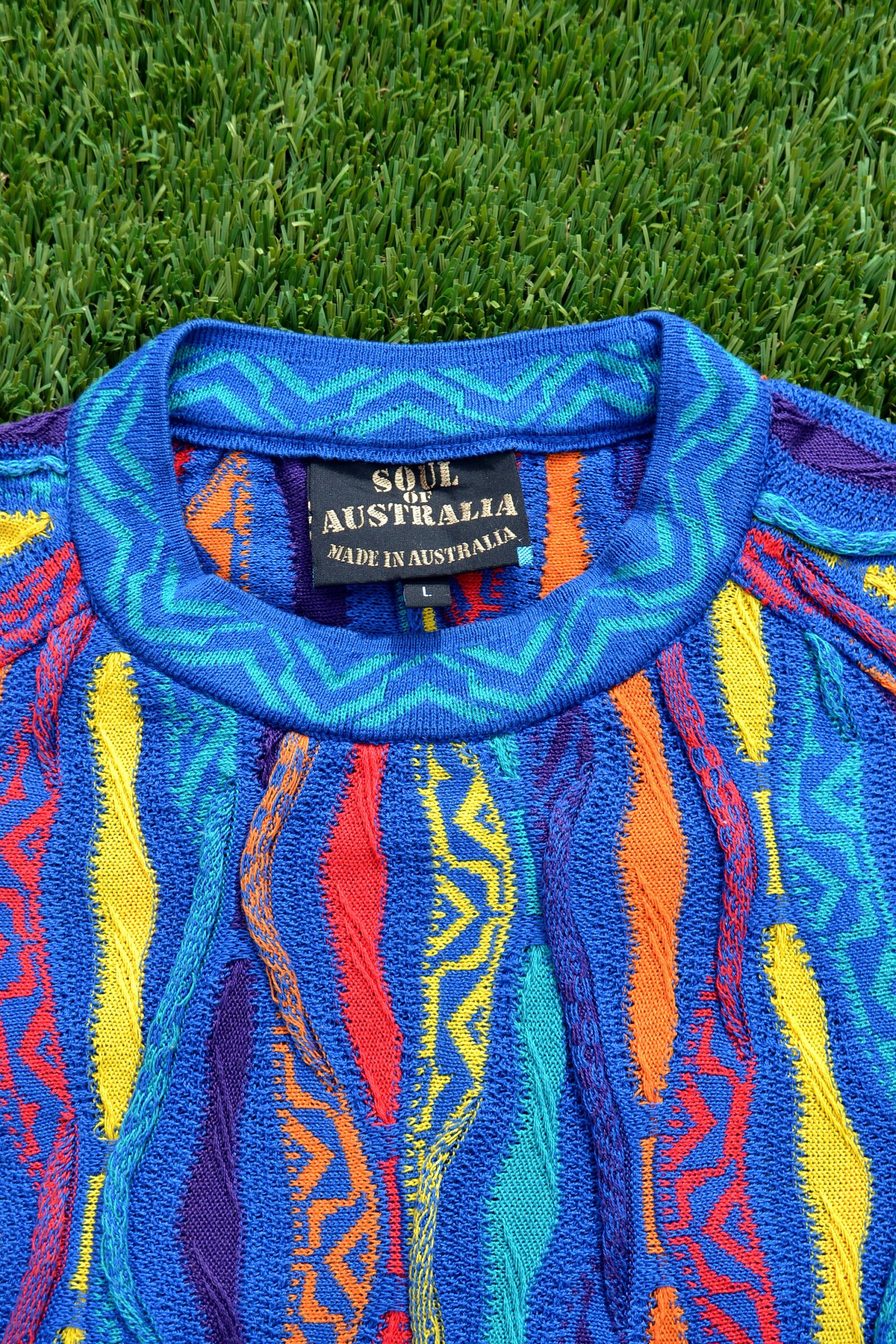 VINTAGE 90s Rainbow AUTHENTIC COOGI Knit Vintage 90s Coogi - Etsy