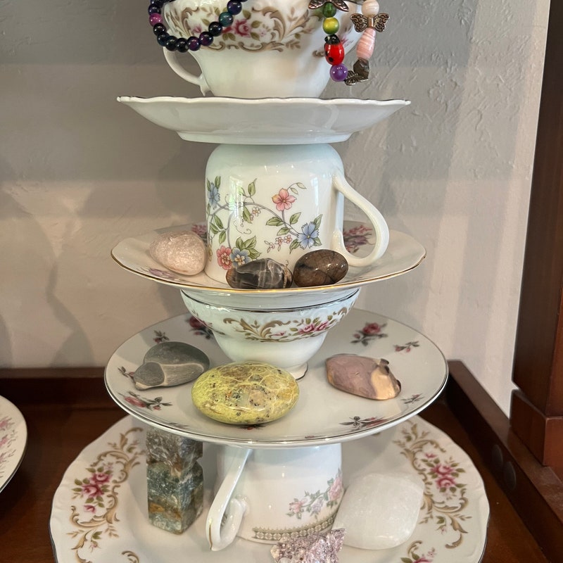 Teacup Display - Etsy