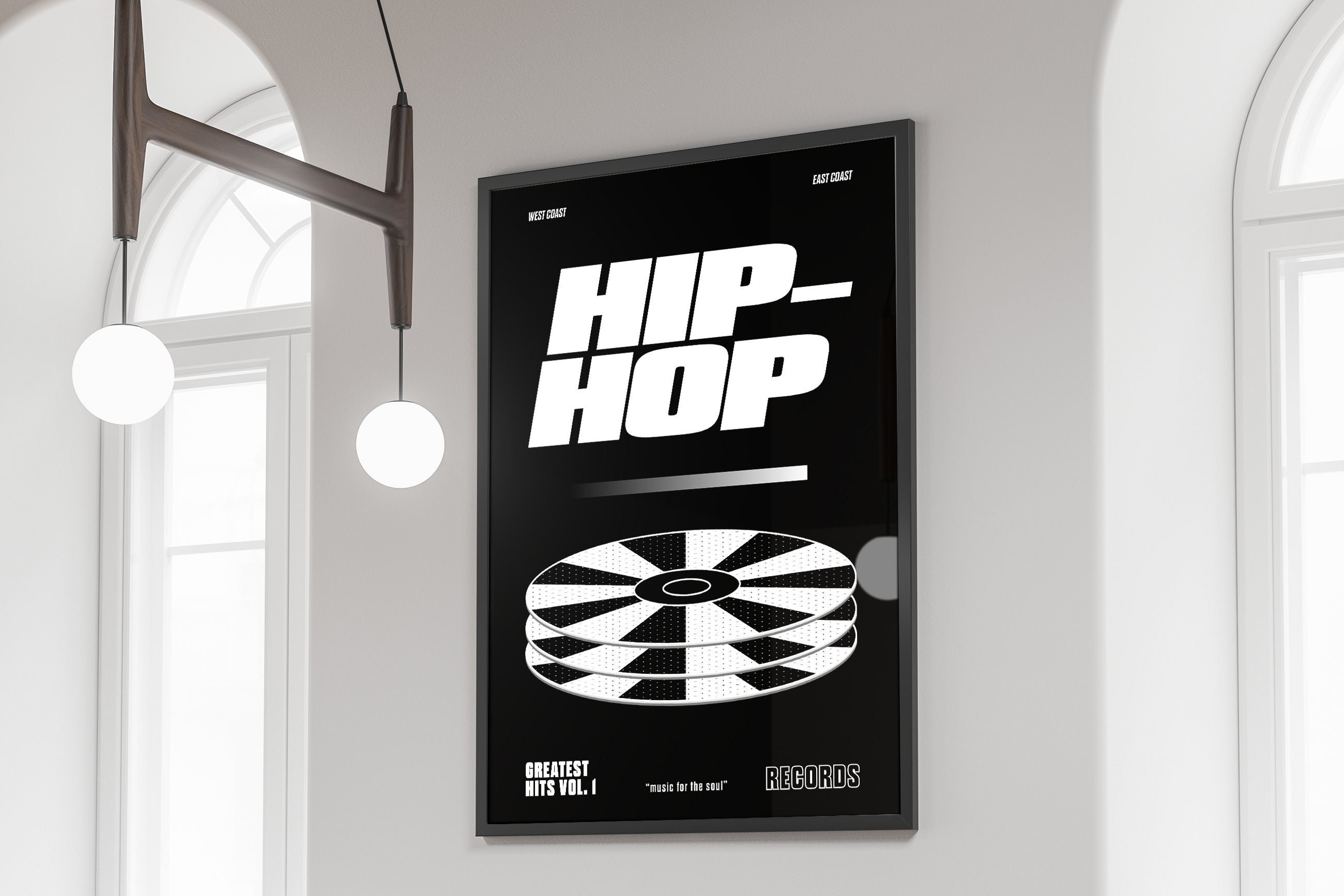 Rap Poster, Hip Hop Printable Poster, Black Aesthetic , Pop Culture Art ...