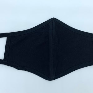 10-pack Black XL Face Mask / Reusable Adult Fabric Mask / Free - Etsy