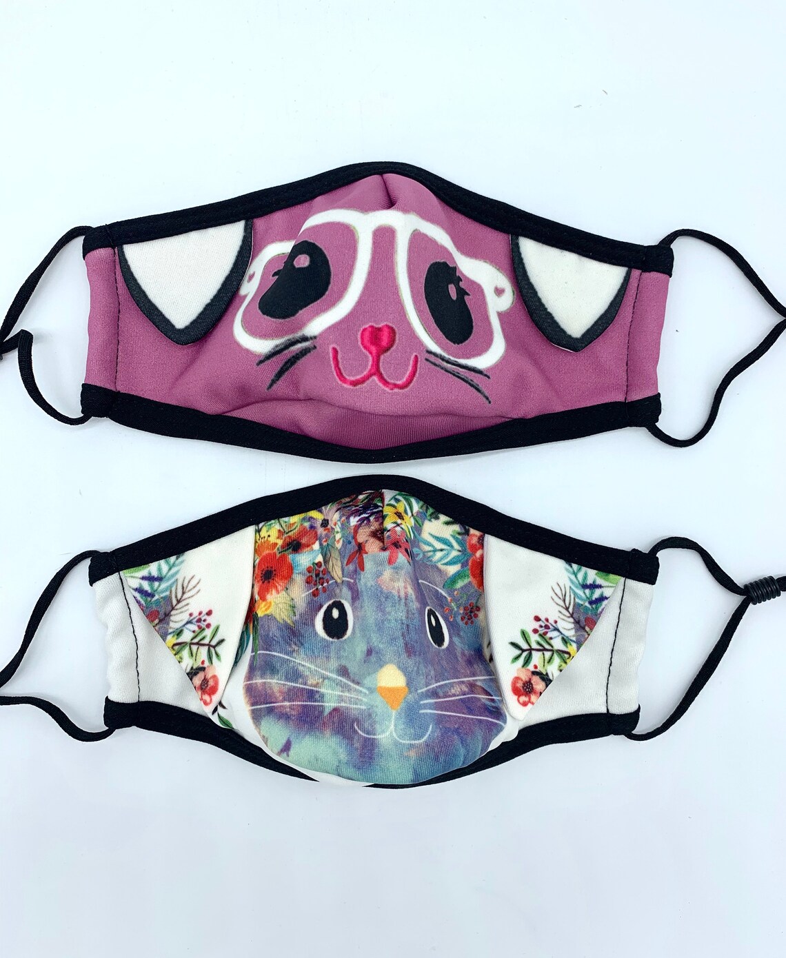 Kids Animals Face Masks / Animal Pack / Flappy Ears / Kids - Etsy