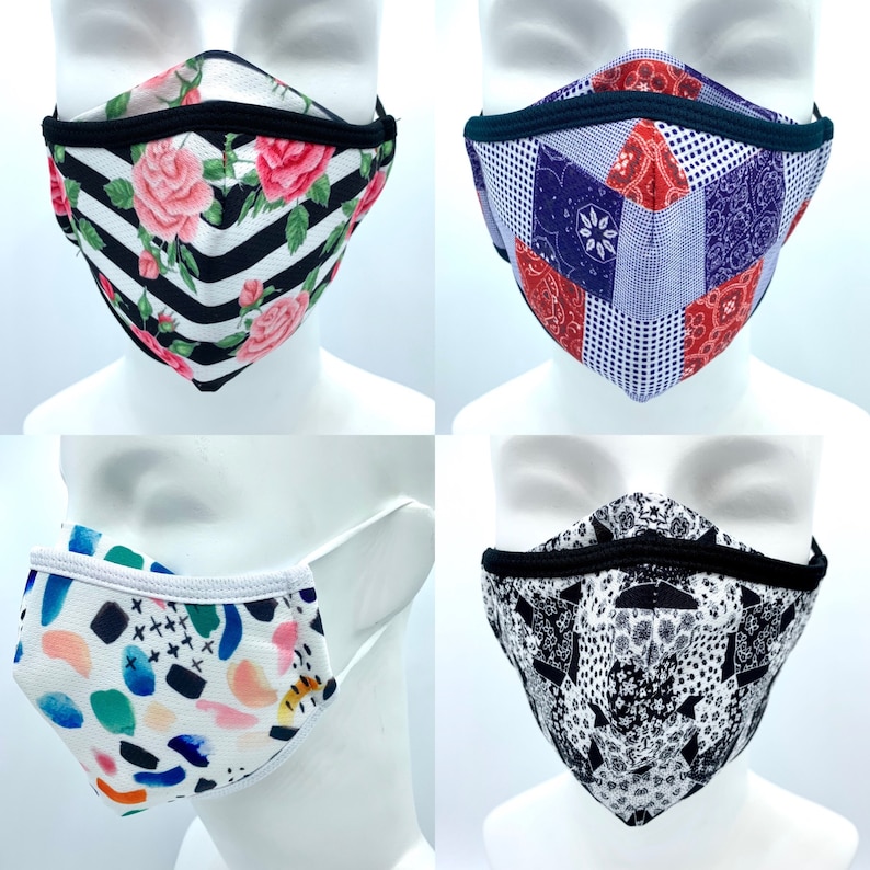 Custom Multi-pack Face Masks Mix & Match Adjustable / Select - Etsy