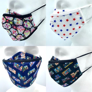 Custom Multi-pack Face Masks Mix & Match Adjustable / Select Your Own ...