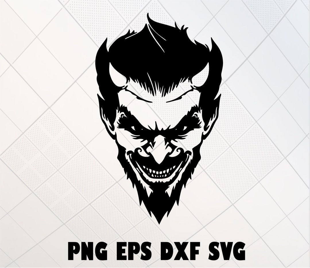 Devil Svg, Evil Svg, Satan Svg, Horns Svg, Clipart, Devil Cut File ...