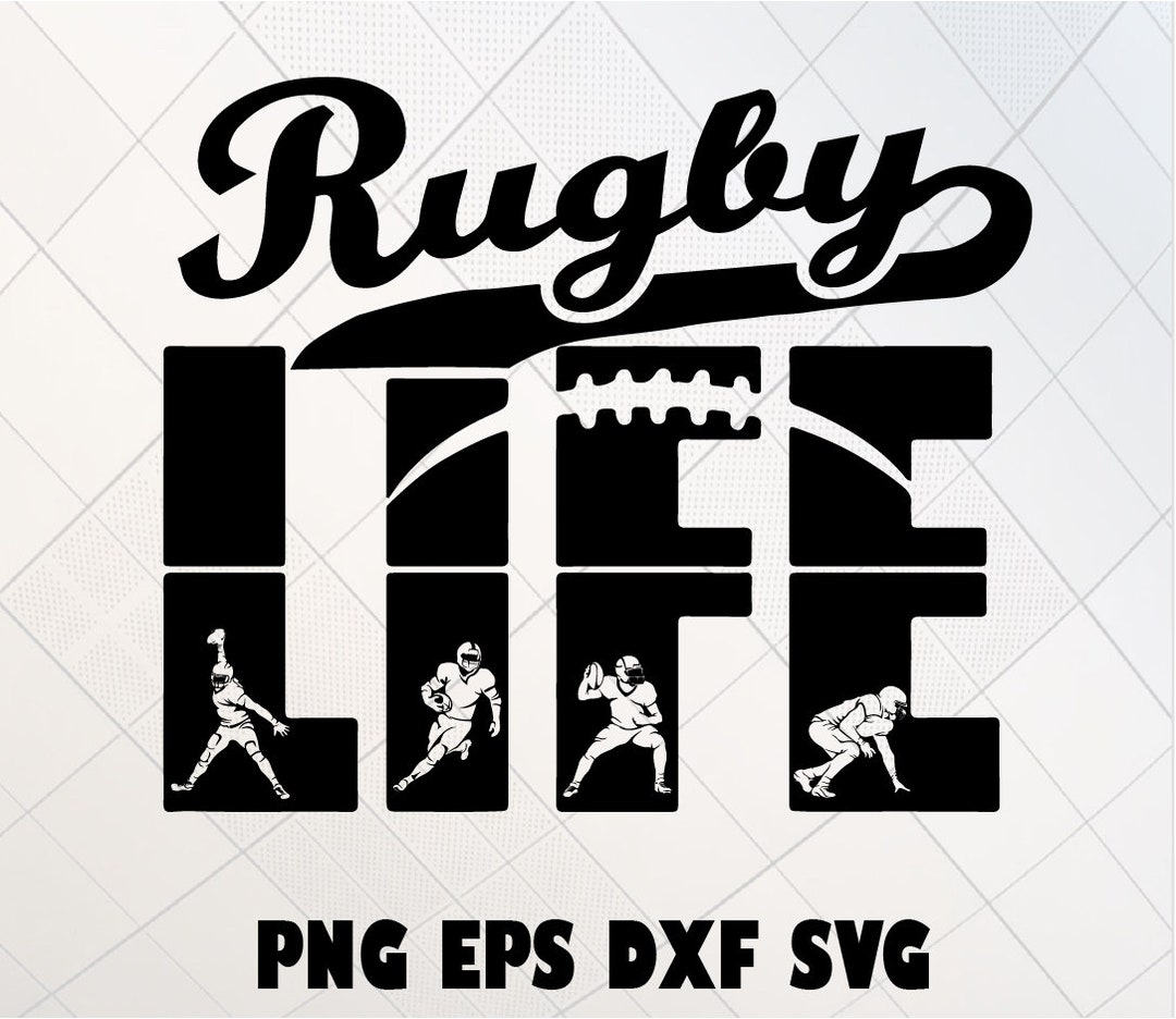 Rugby Life Svg, Football Life Svg, Football Svg, American Football Svg ...
