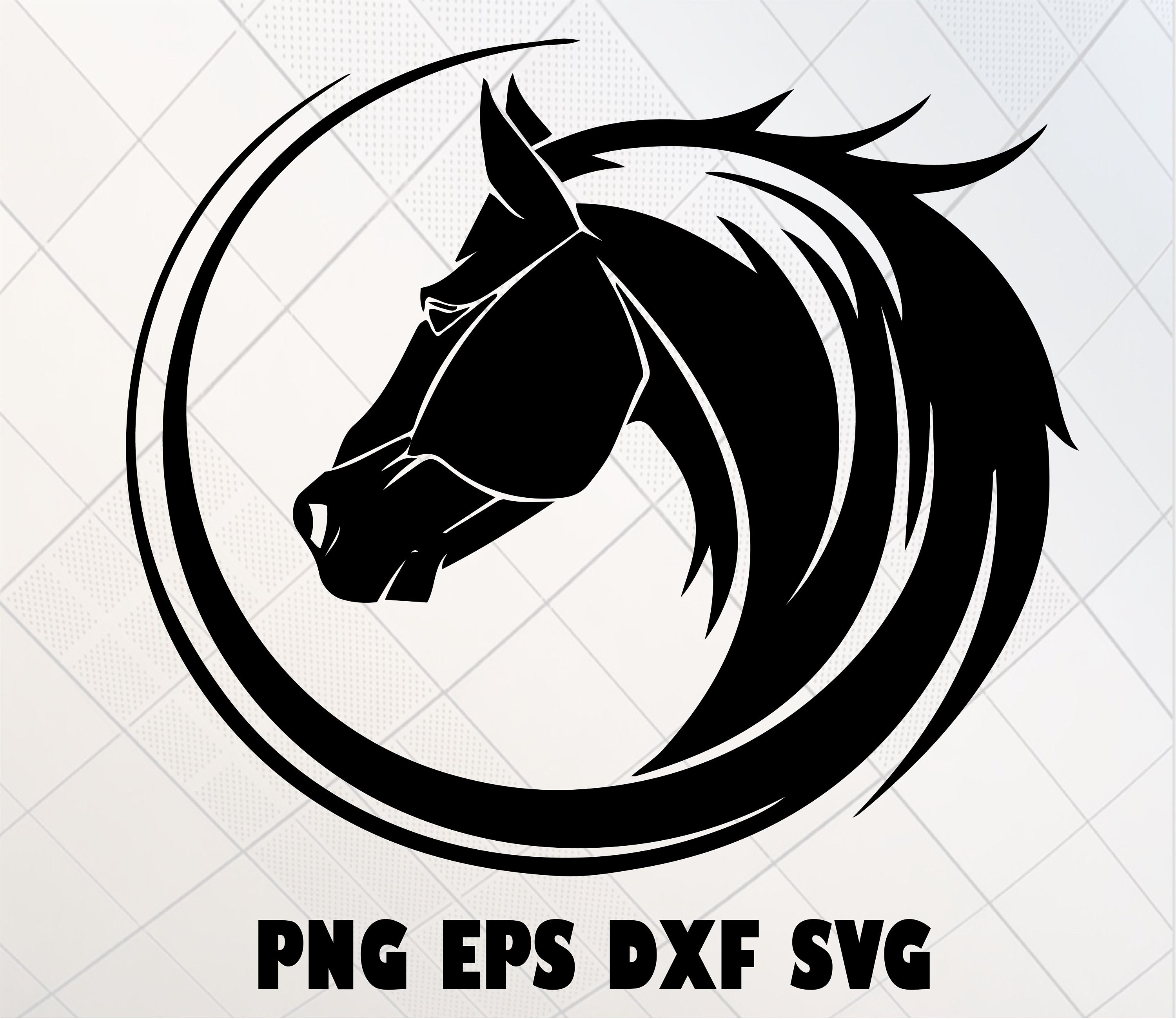 Horse svg horse head svg beautiful horse horse cut file | Etsy