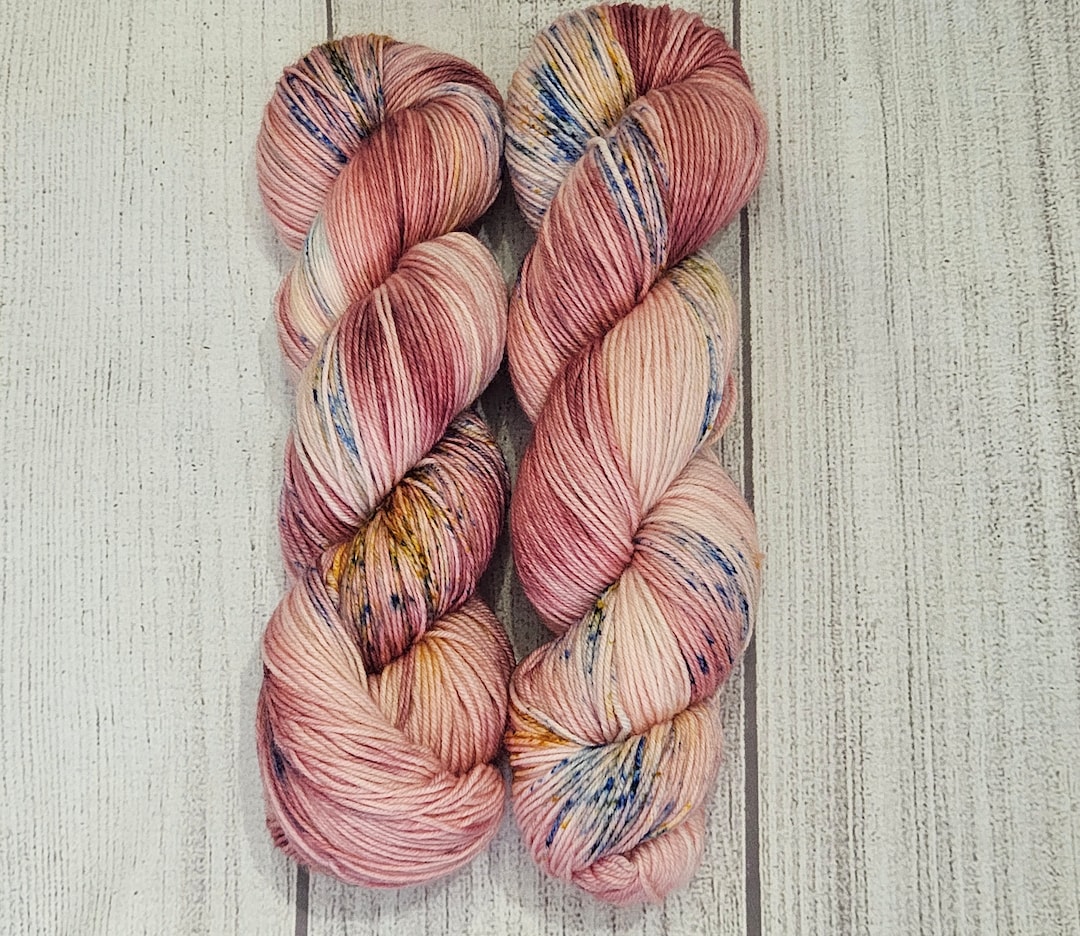 Whispers- Hand Dyed Yarn on Extrafine Superwash Merino - Etsy