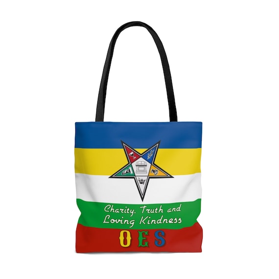 Order of Eastern Star Tote OES Carryall Bag Worthy Matron Tote - Etsy