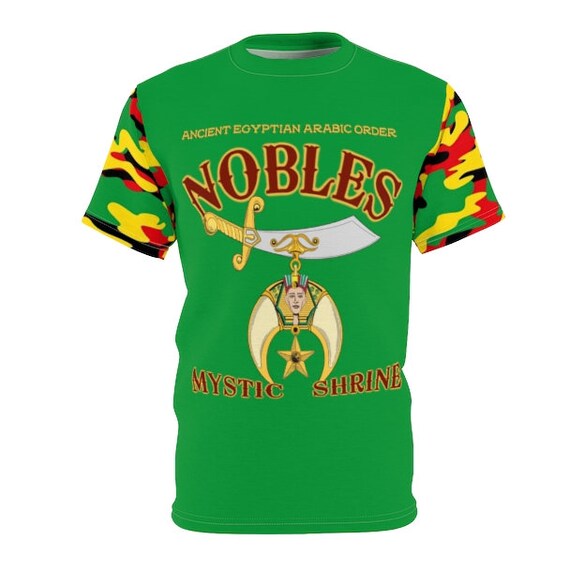 Nobles Mystic Shrine Shirt Unisex T-shirt Masonic Tee Short - Etsy