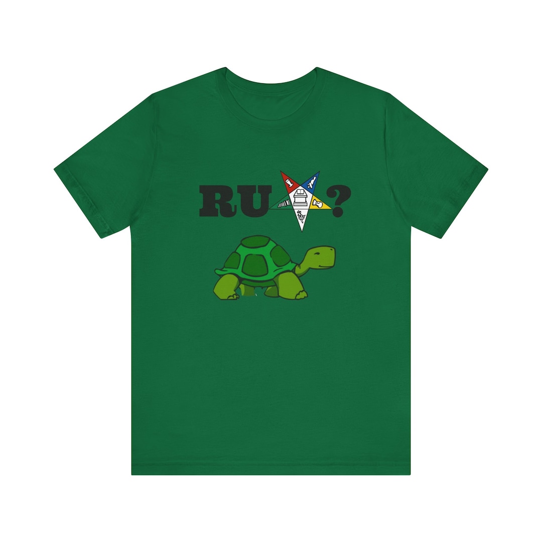 Are You A Turtle? Shirt RUA? Turtle Tee YBYSAIA OES Shrit Jersey Short ...