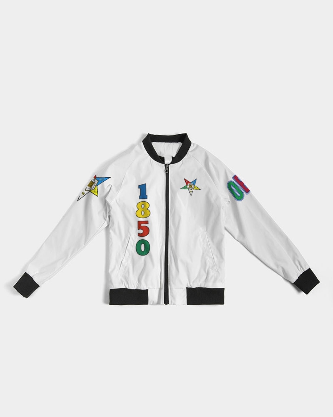 Order of the Eastern Star Bomber Jacket OES 1850 Star Point Down - Etsy