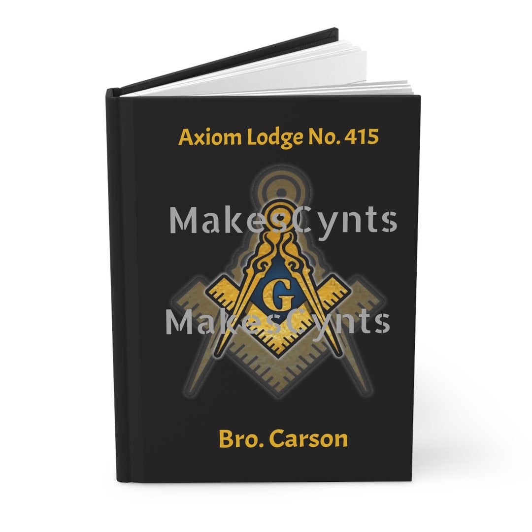 Masonic Journal, Square and Compass Custom Print Notepad - Etsy