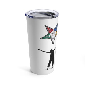 Order of Eastern Star 20oz. Tumbler Custom OES Cup, Add Name, Star ...