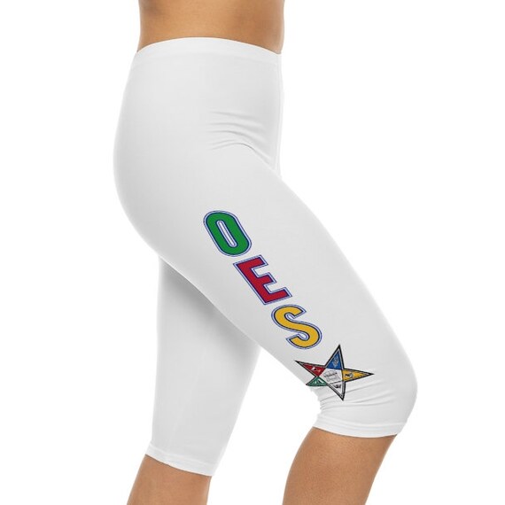 Order of Eastern Star Leggings OES Capri Tights Multiple - Etsy
