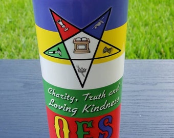 Order of Eastern Star 20oz. Tumbler OES Worthy Matron Cup | Etsy