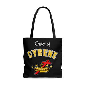 Order of Cyrene Tote, Carryall Bag - Etsy