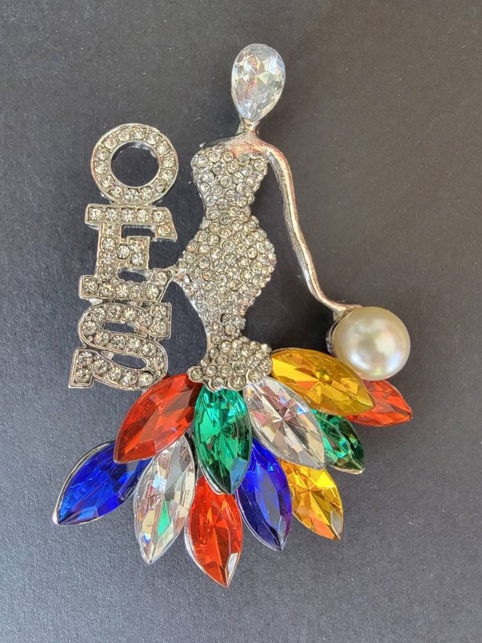 Order of the Eastern Star Brooch OES Pin Star Point Colors - Etsy