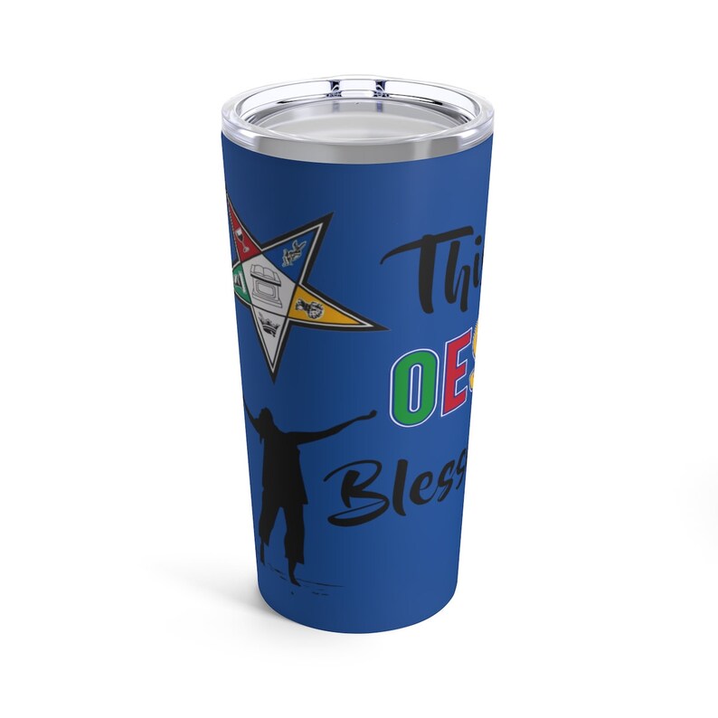 Order of Eastern Star 20oz. Tumbler Custom OES Cup, Add Name, Star ...