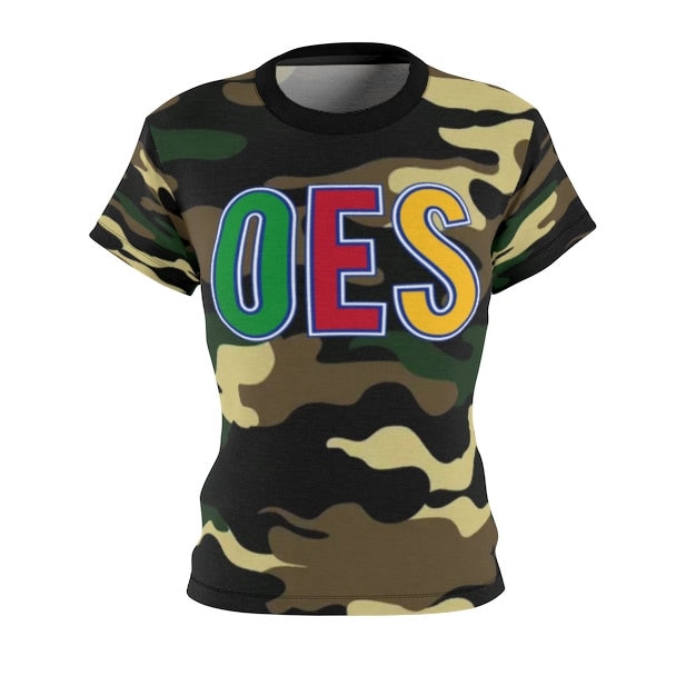 Order of the Eastern Star T-shirt Camo Print Shirt OES Star - Etsy