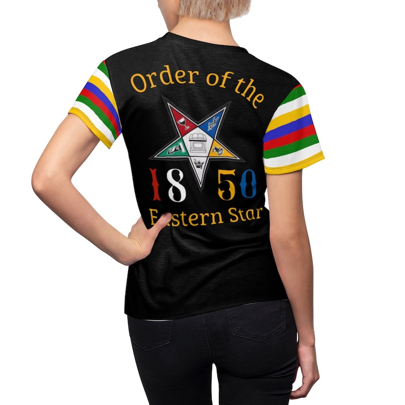 Order of the Eastern Star T-shirt OES Aop Tee 1850 Star Logo - Etsy