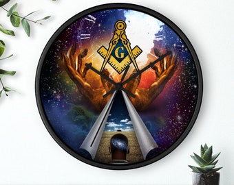 Masonic Wall Clock - Etsy