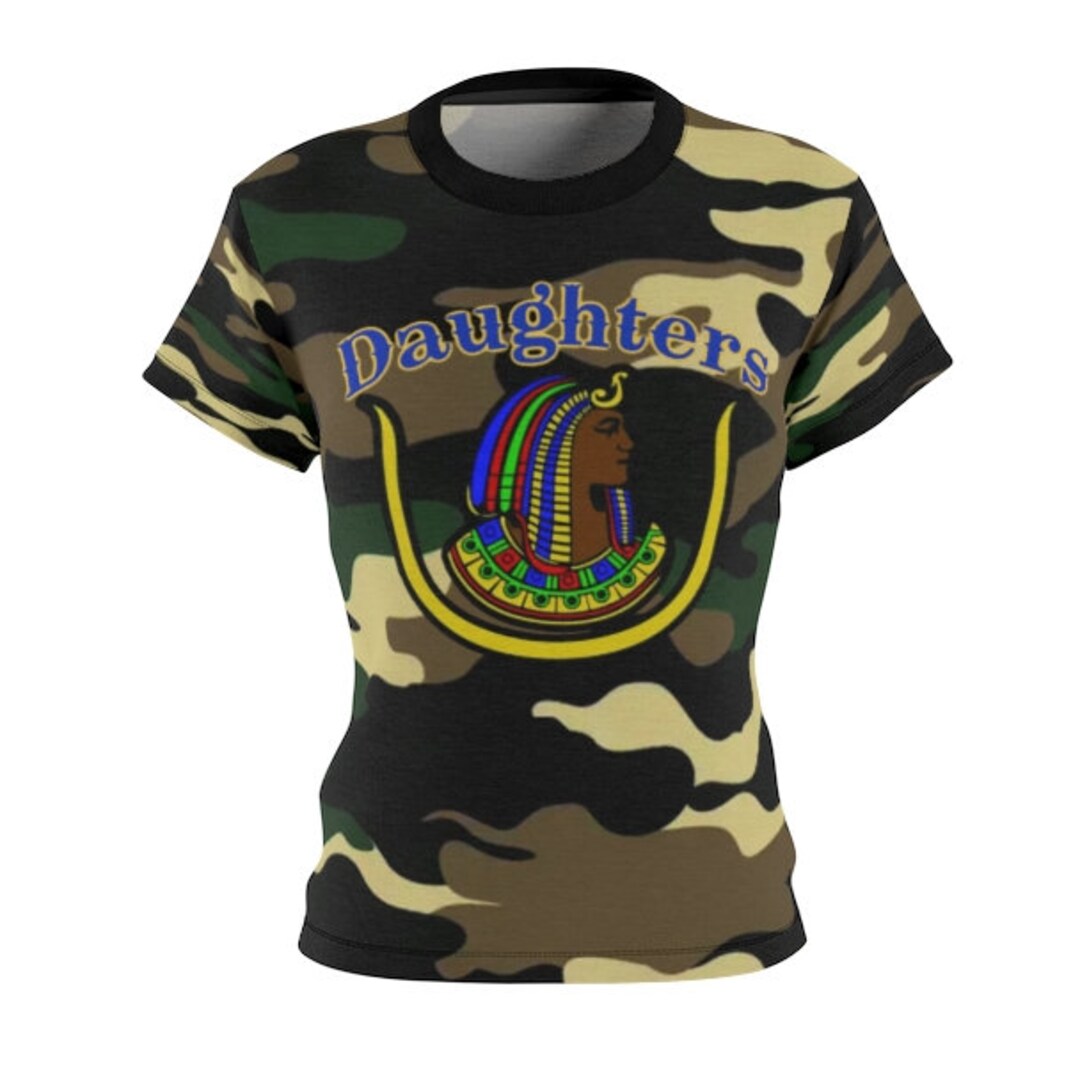 Daughters Tee, DOI Shirt Camo DOI Short Sleeve Shirt - Etsy