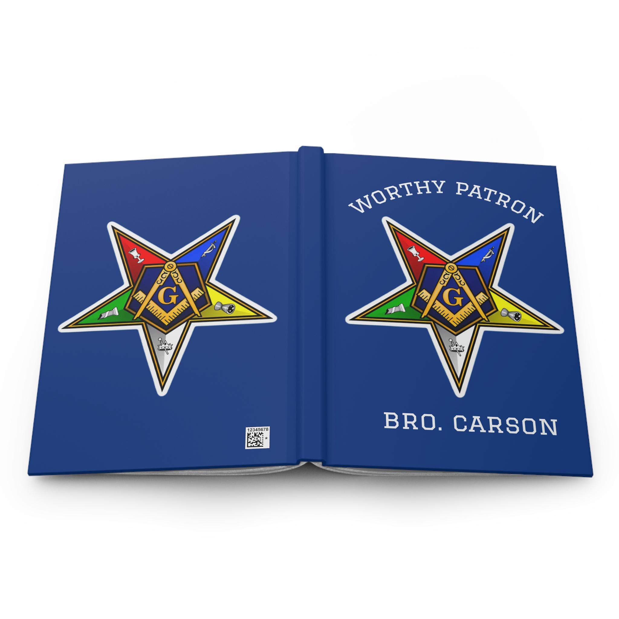 Masonic Journal, Worthy Patron Custom Print Notepad - Etsy