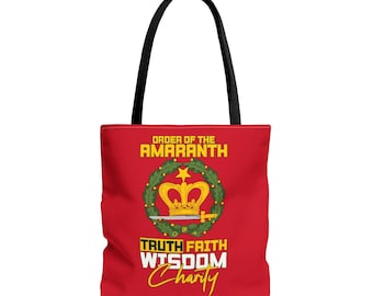 Canvas Tote Bag Past Matron Gavel Symbol Masonic Order Of The Eastern ...
