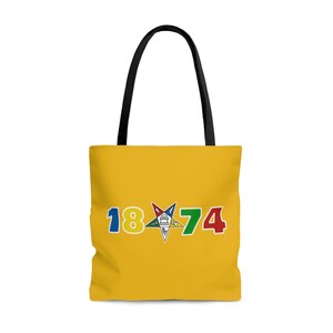 Order of Eastern Star Tote OES Carryall Bag, 1874, Star Point Colors ...