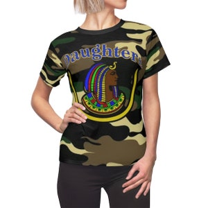 Daughters Tee, DOI Shirt Camo DOI Short Sleeve Shirt - Etsy