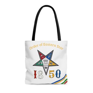 Order of Eastern Star Tote OES Carryall Bag, 1850, All Colors ...