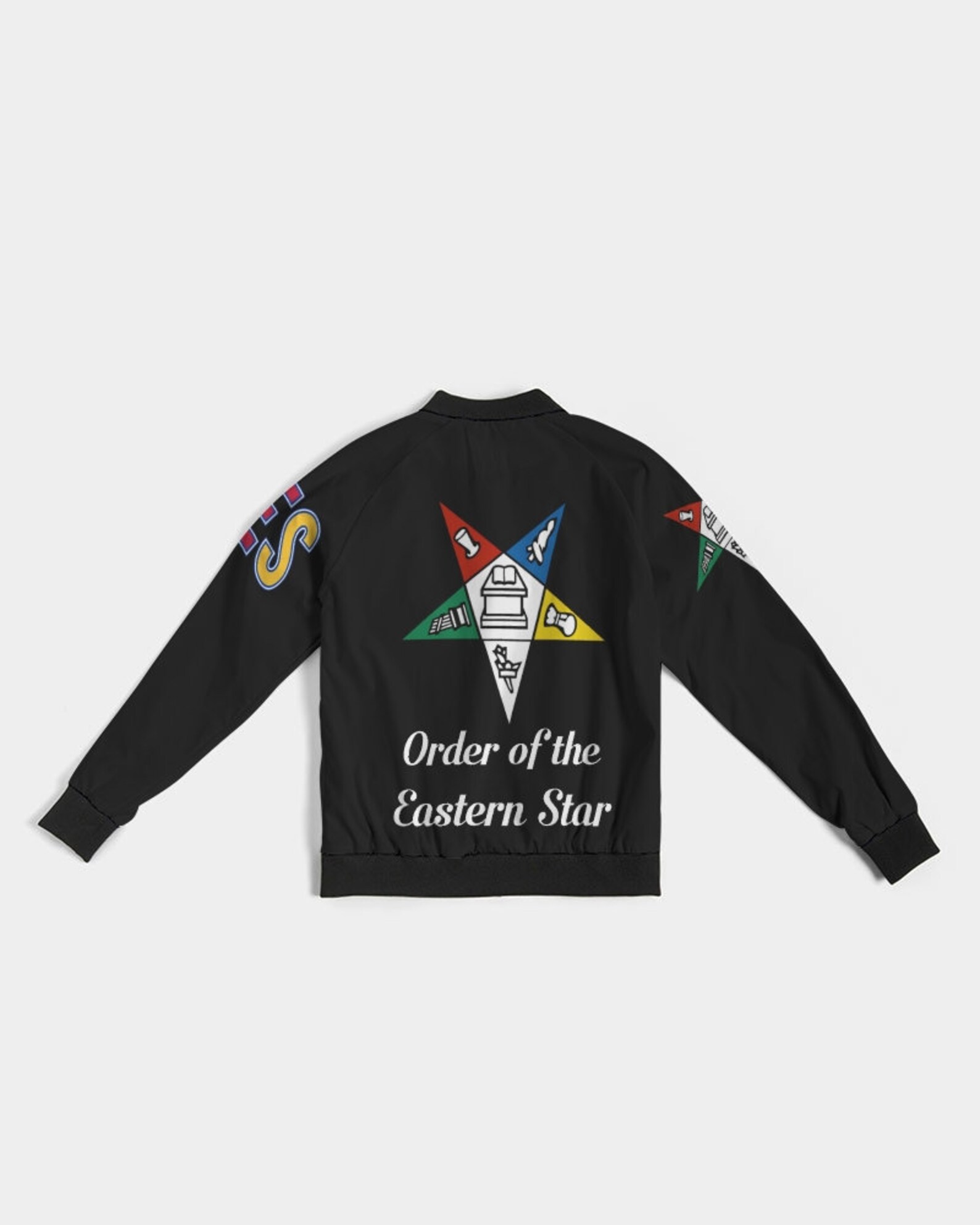 Order of the Eastern Star Black Bomber Jacket OES 1850 - Etsy