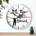 Order of Eastern Star Wall Clock OES 10" Round Clock. This OES is ...