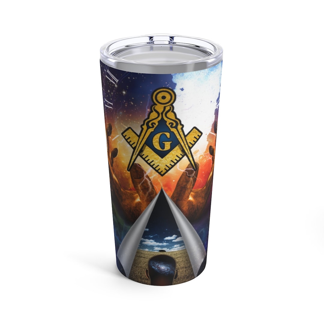 Masonic Custom 20oz. Tumbler Freemason Symbol Cup Square and Compass - Etsy