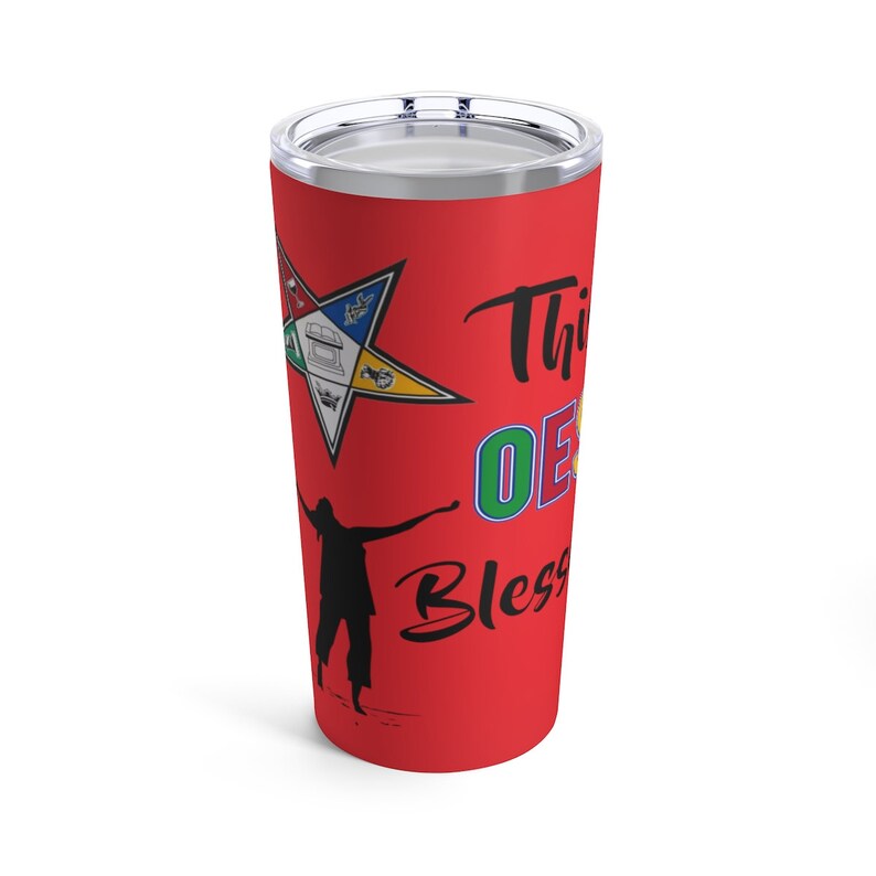 Order of Eastern Star 20oz. Tumbler Custom OES Cup, Add Name, Star ...