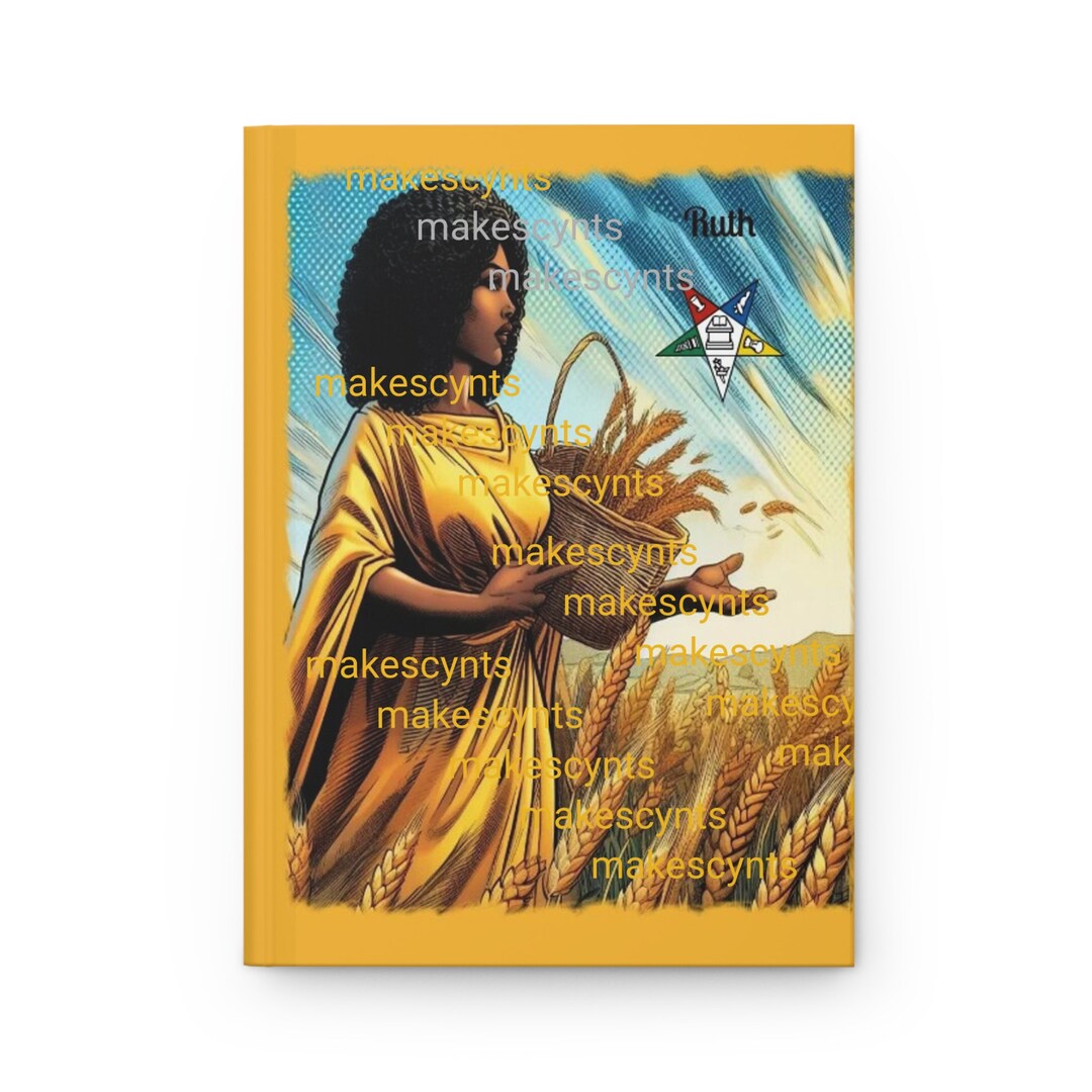 Order of the Eastern Star Point Journal, Ruth Custom Print Notepad, OES ...