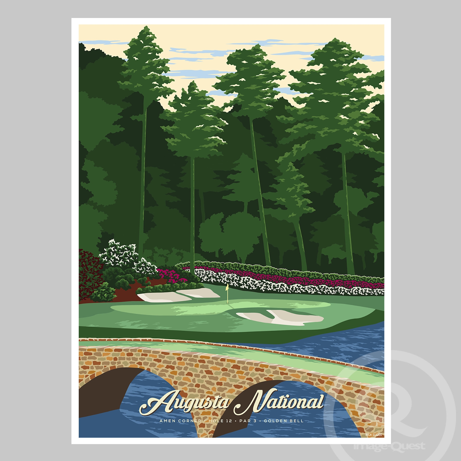 Augusta National, the Masters, Hole 12, Par 3, 155 Yards - Golden Bell ...